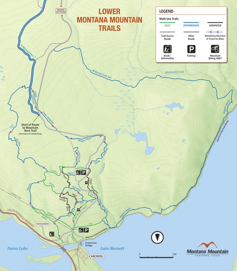 Montana Mountain Trail Descriptions - Destination Carcross